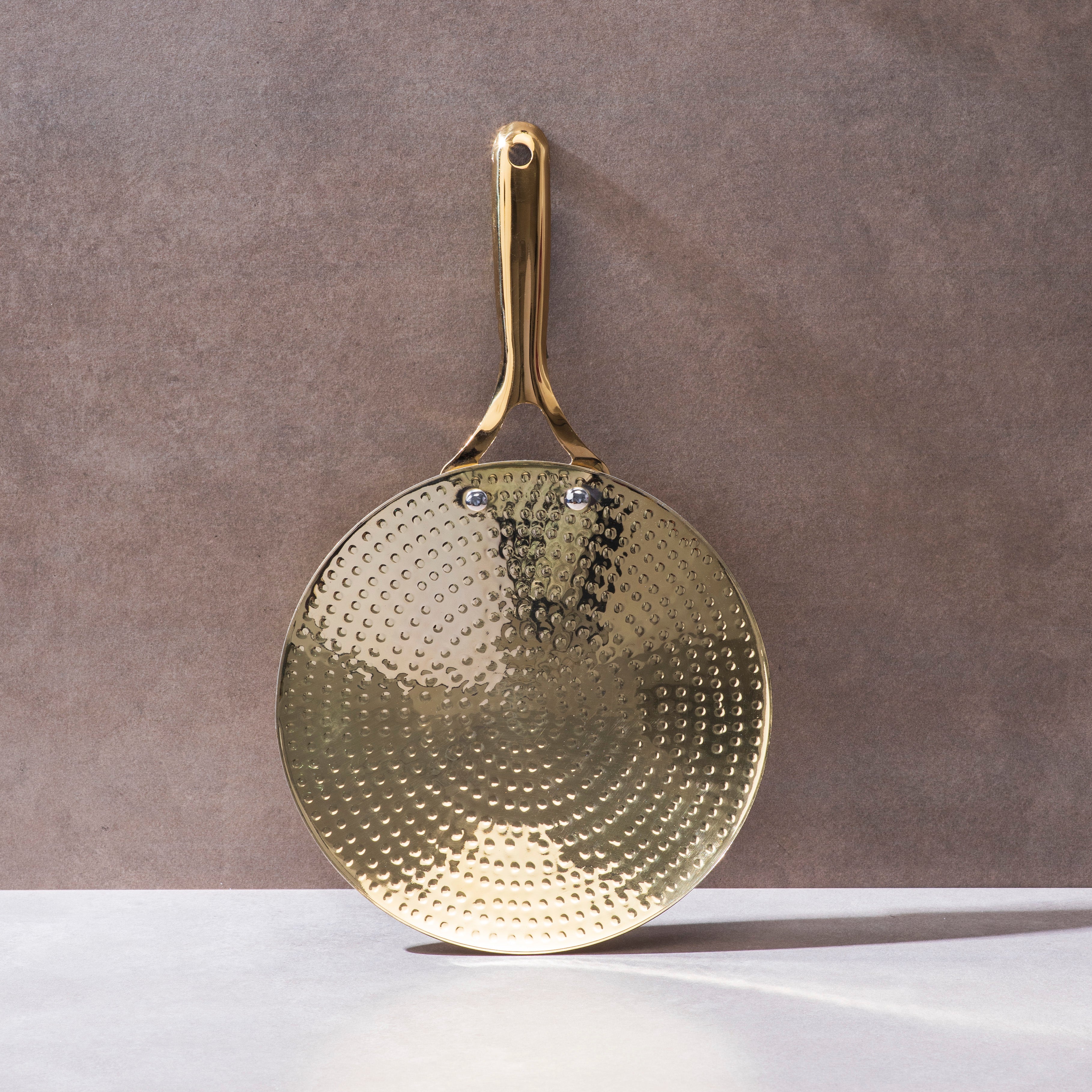 Brass Roti Tawa with Insulated handles- Tawa/Griddle Pan – P-TAL